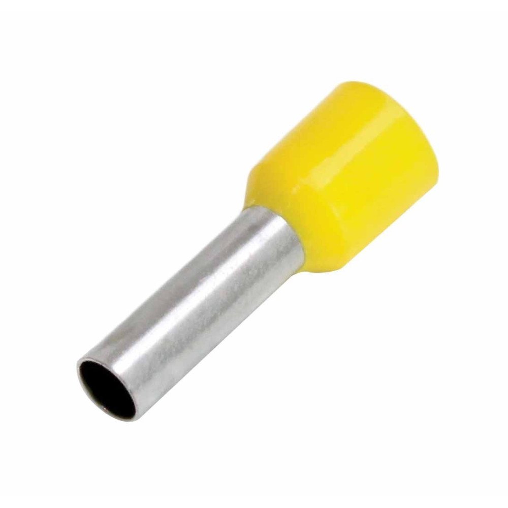 Terminal aislado para cable E6012 Amarillo 100 Pcs